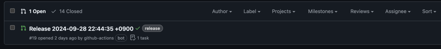GitHub Actionsとgit-pr-releaseで自動リリースPRを作成する方法：手動作業を減らして効率化しよう | 初心者エンジニアのつぶやき