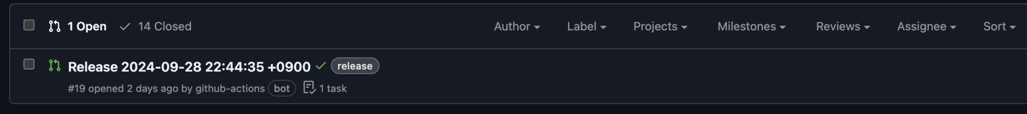 GitHub Actionsとgit-pr-releaseで自動リリースPRを作成する方法：手動作業を減らして効率化しよう | 初心者エンジニアのつぶやき